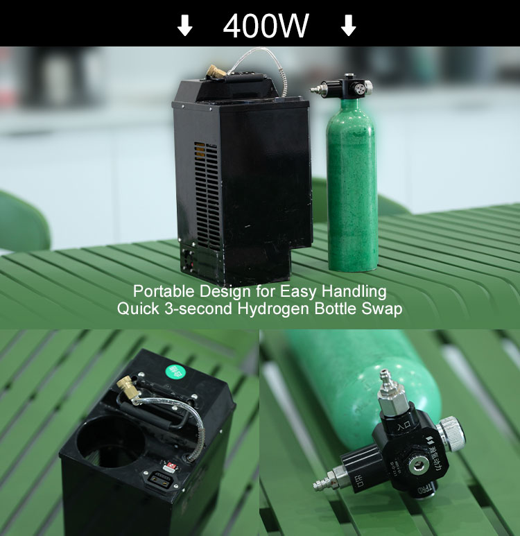 HydroStack 400W/1700W Hydrogen Fuel Cell Power System Fuel Cell Stacks ...