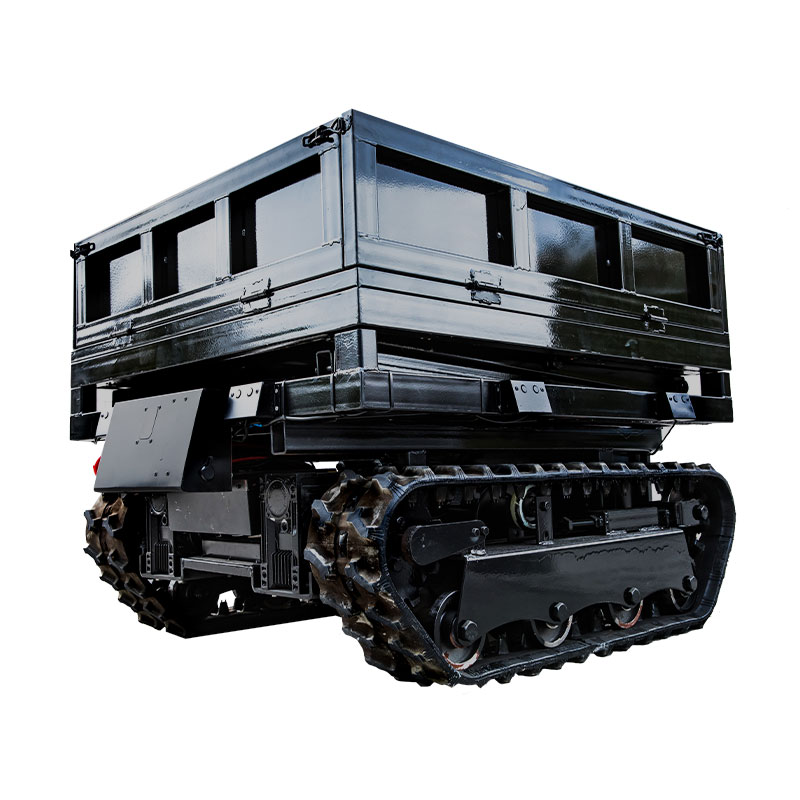 FOXTECH FOLO-L300 Track Chassis Following Robot 300KG Payload 1.5M ...