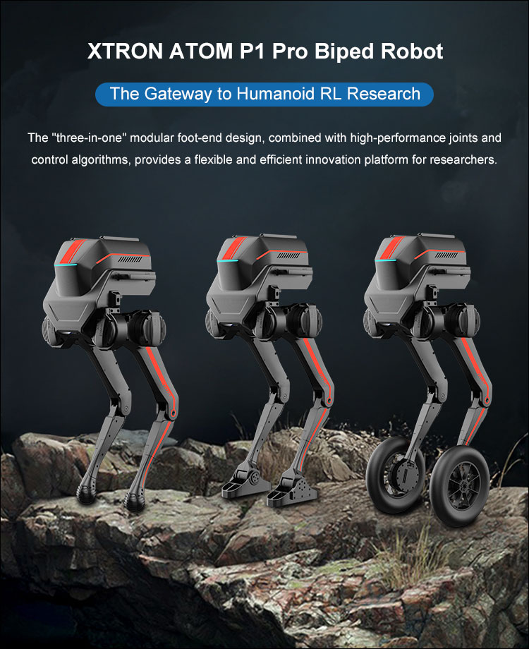 ATOM P1 Pro: Redefining Biped Robotics for Research and Innovation | FOXTECH ROBOT