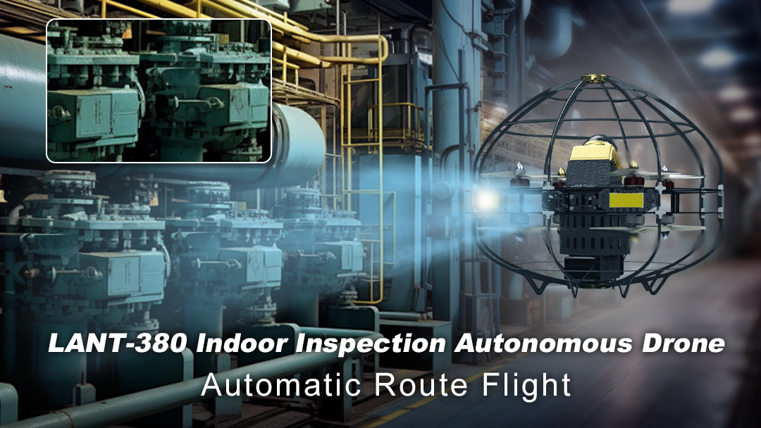 L-380 Indoor Inspection Autonomous Drone Automatic Route Flight ...