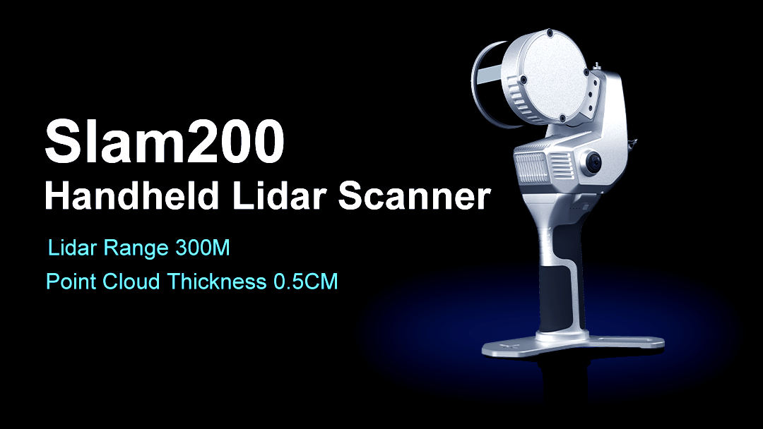 SLAM200 High-Precision Handheld Imaging LiDAR Scanner for 3D Mapping | FOXTECH ROBOT