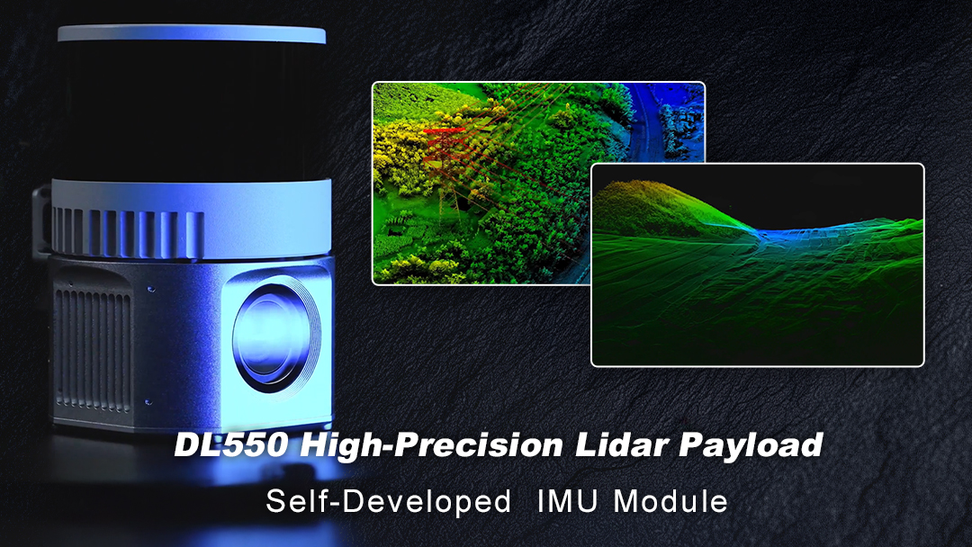 DL550 Lidar Scanning System - High-Precision LiDAR for Terrain Mapping ...