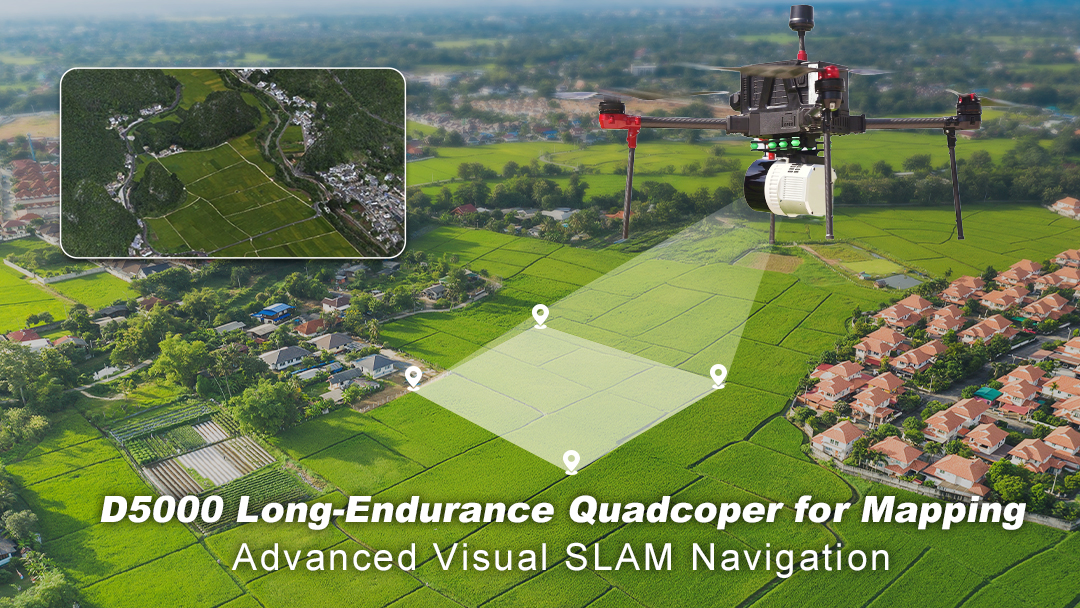 D5000 Long-endurance Quadcoper for Smart Surveying and Mapping ...