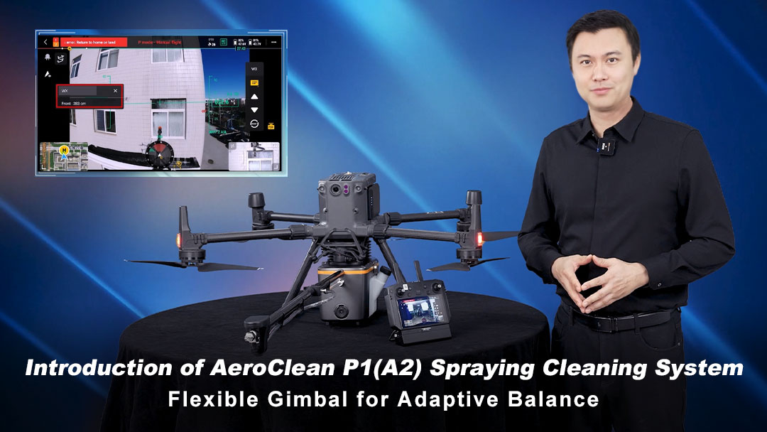 AeroClean P1(A2) Precision Aerial Spraying Cleaning System for DJI ...