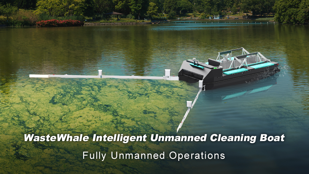 Meet WasteWhale, the Unmanned Cleaning Boat | FOXTECH ROBOT