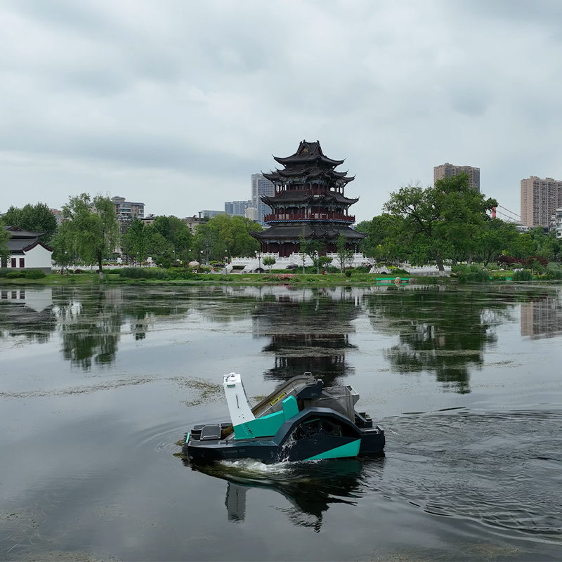 Moshark150 Unmanned Boat Small Boat For Pond Maintenance Water Surface ...