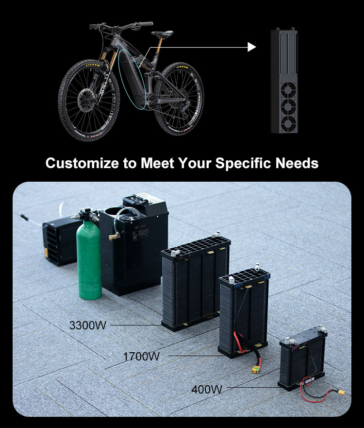 HydroStack 300W High Density Hydrogen Fuel Cell Power System for E-bike ...