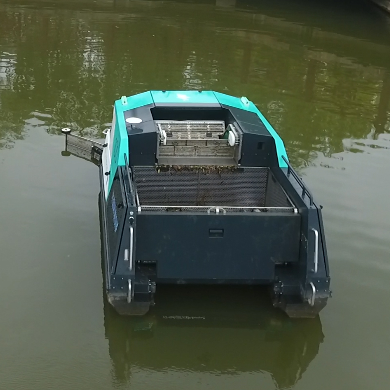 Urban rivers aquatic harvester rc pond electric maintenance titan water ...