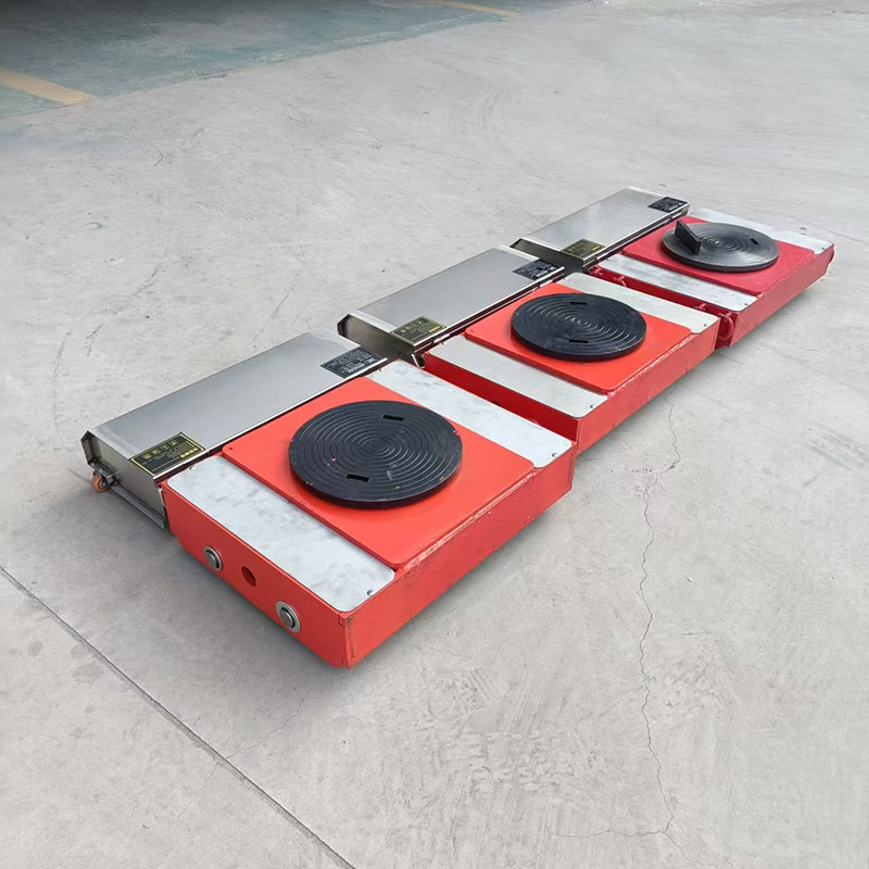 EST series 20-Ton 360° Rotational Heavy-Duty Electric Load Moving Skate ...