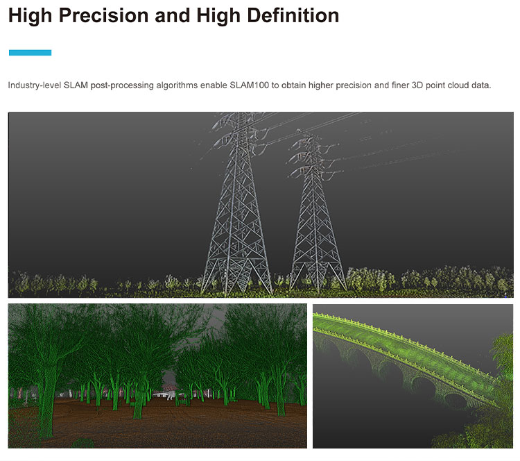 Foxtechrobot Slam100 3d Point Cloud Scanner for underground Bildings ...