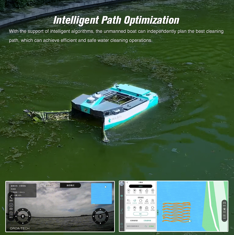 Foxtechrobot USV SMURF50 Water Pollution Monitoring RC Boat For Lake ...