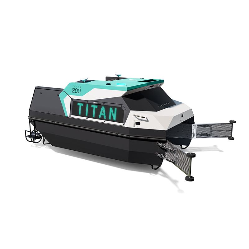 Urban rivers aquatic harvester rc pond electric maintenance titan water ...
