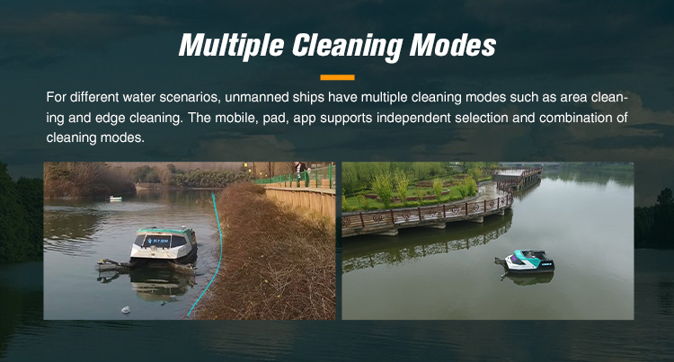 Urban rivers aquatic harvester rc pond electric maintenance titan water ...