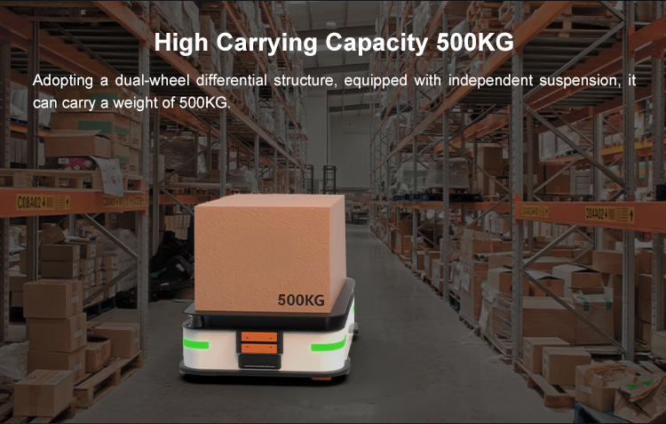 Foxtechrobot P500 handling delivery patrol ugv agv robot chassis ...