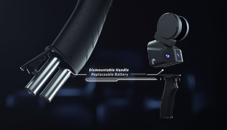 Foxtechrobot Slam100 3d Point Cloud Scanner for underground Bildings ...