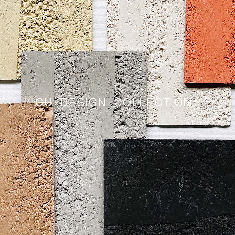 Cement cladding sheets rammed earth board-Coarse grain