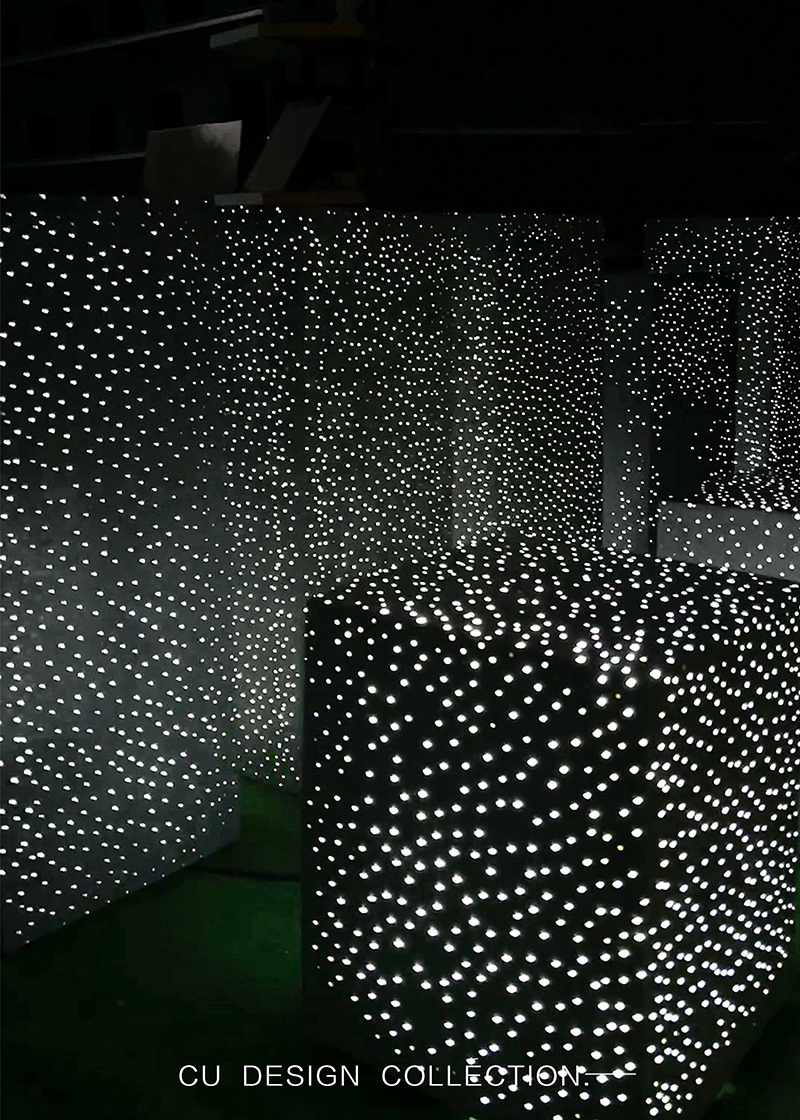 Translucent concrete panels