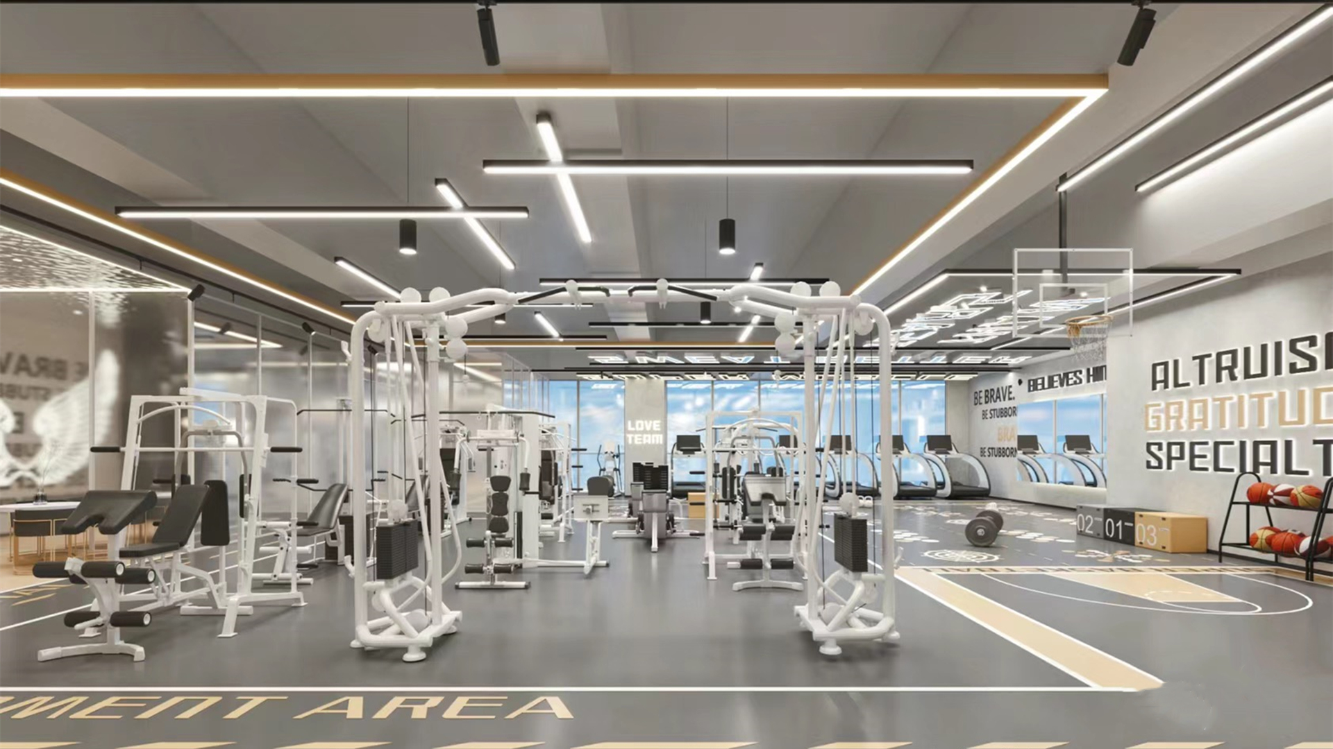 Commercial gym Design: A Guide to Measurement, Planning, and Furnishing ...
