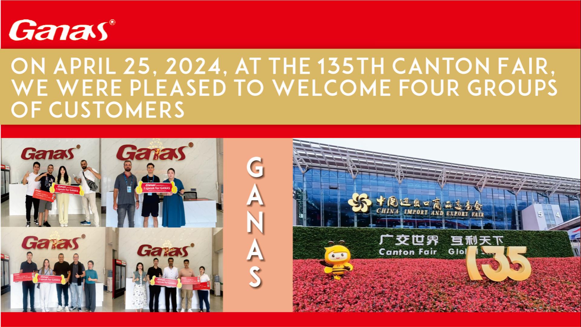 Ganas were pleased to welcome four groups of customers during the 135th ...