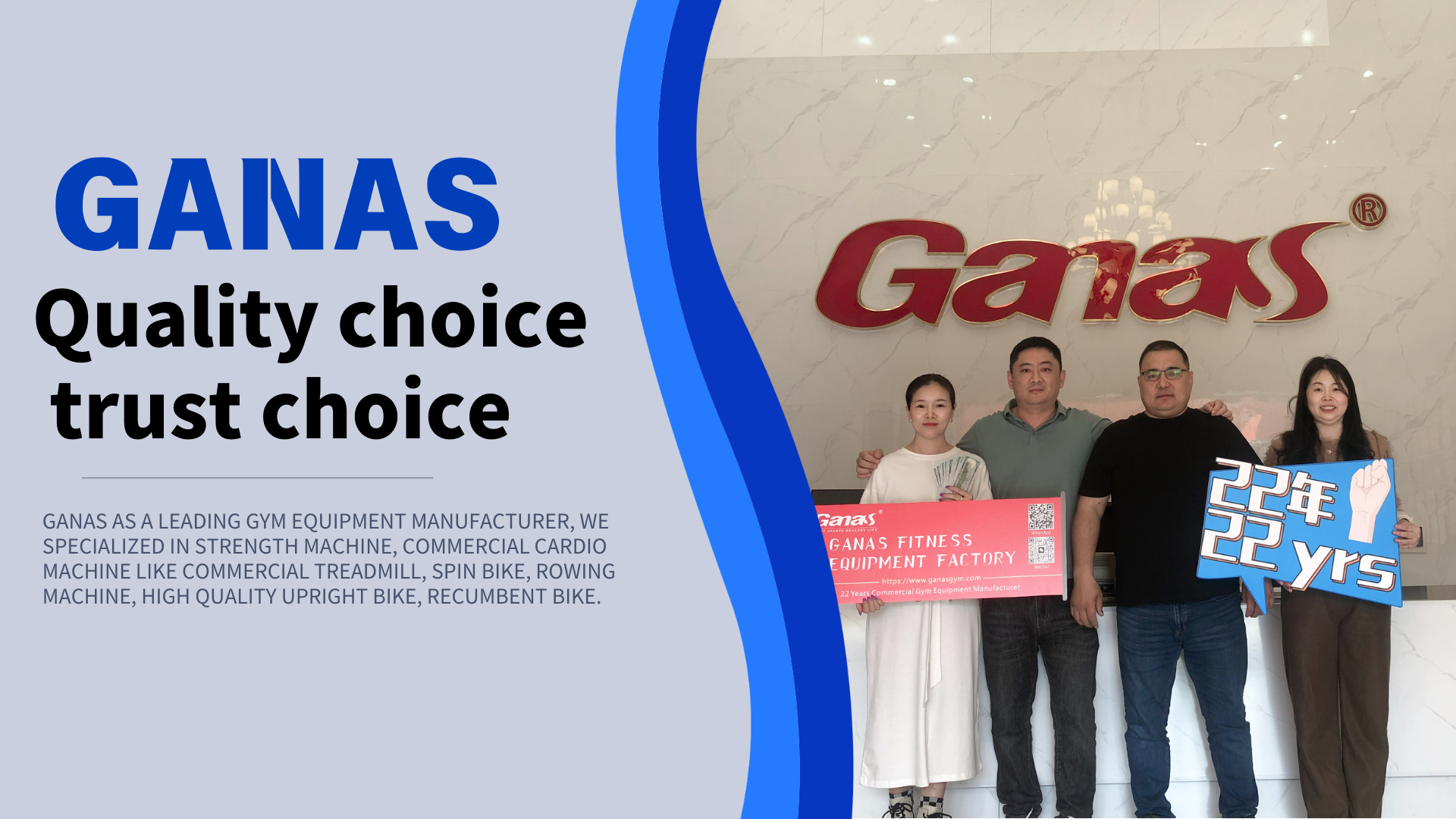 Professional Gym Equipment Manufacturer and Supplier Since 2004 | GANAS