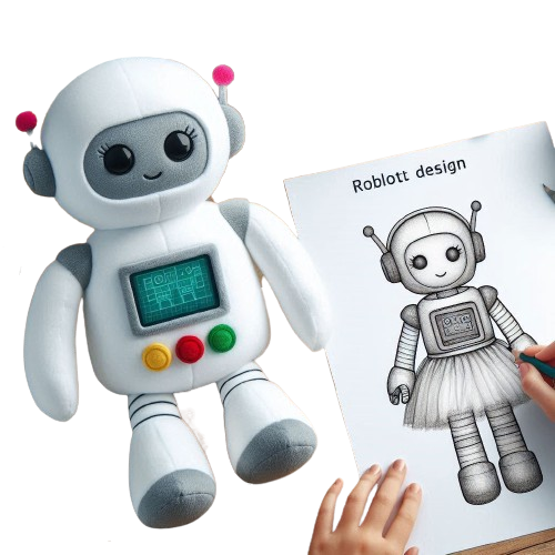 Realistic Soft Plush Robot Cute Plush Toy Make Your Own Design from ...