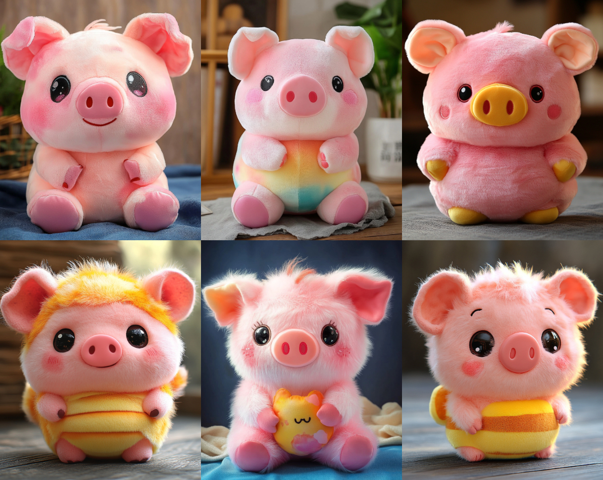 Adorable OEM Custom Piggy Plushies Stuffed Toy Manufacturer ...