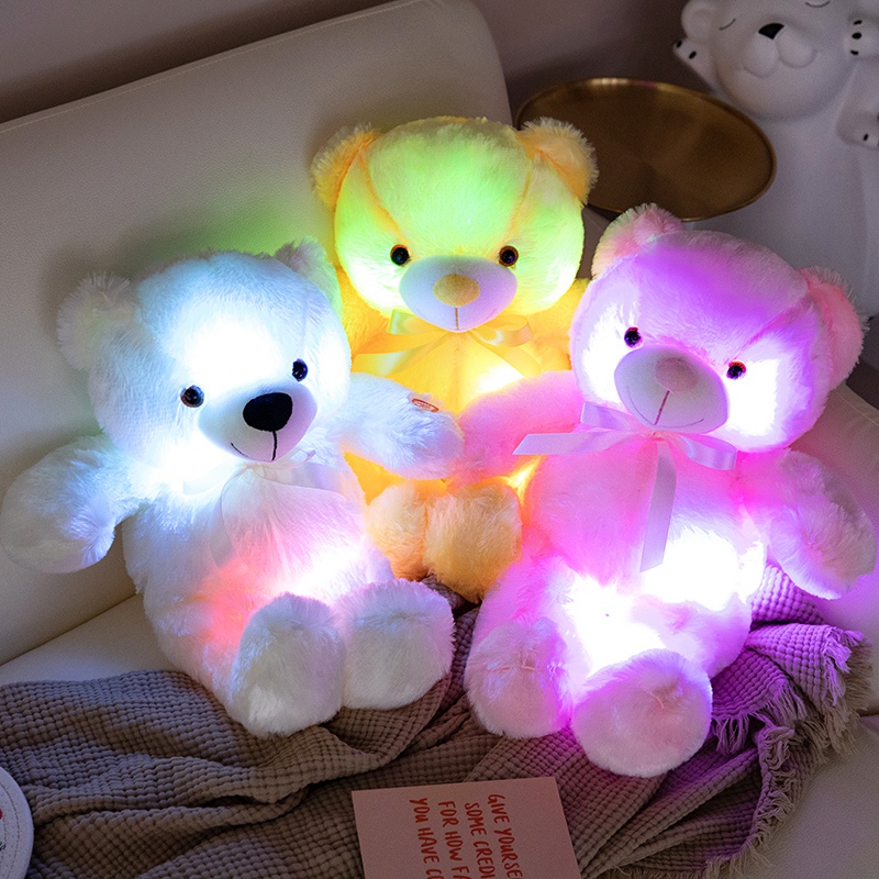 Cuddly Led Teddy Bear Led Night Lampl Plush Toy Custom Teddy Bear Plush ...
