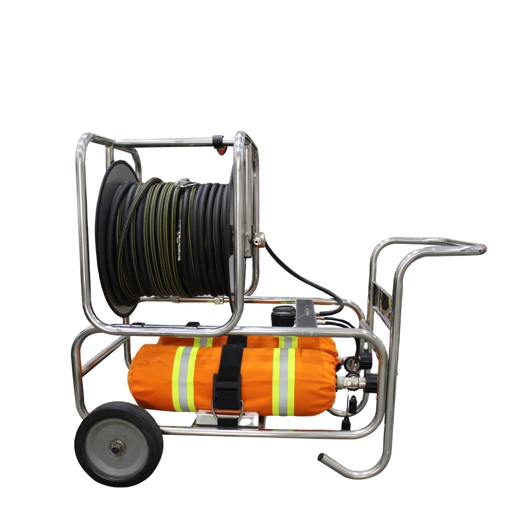 Hot sale Removable Trolly mounted mobile Breathing Apparatus used in ...