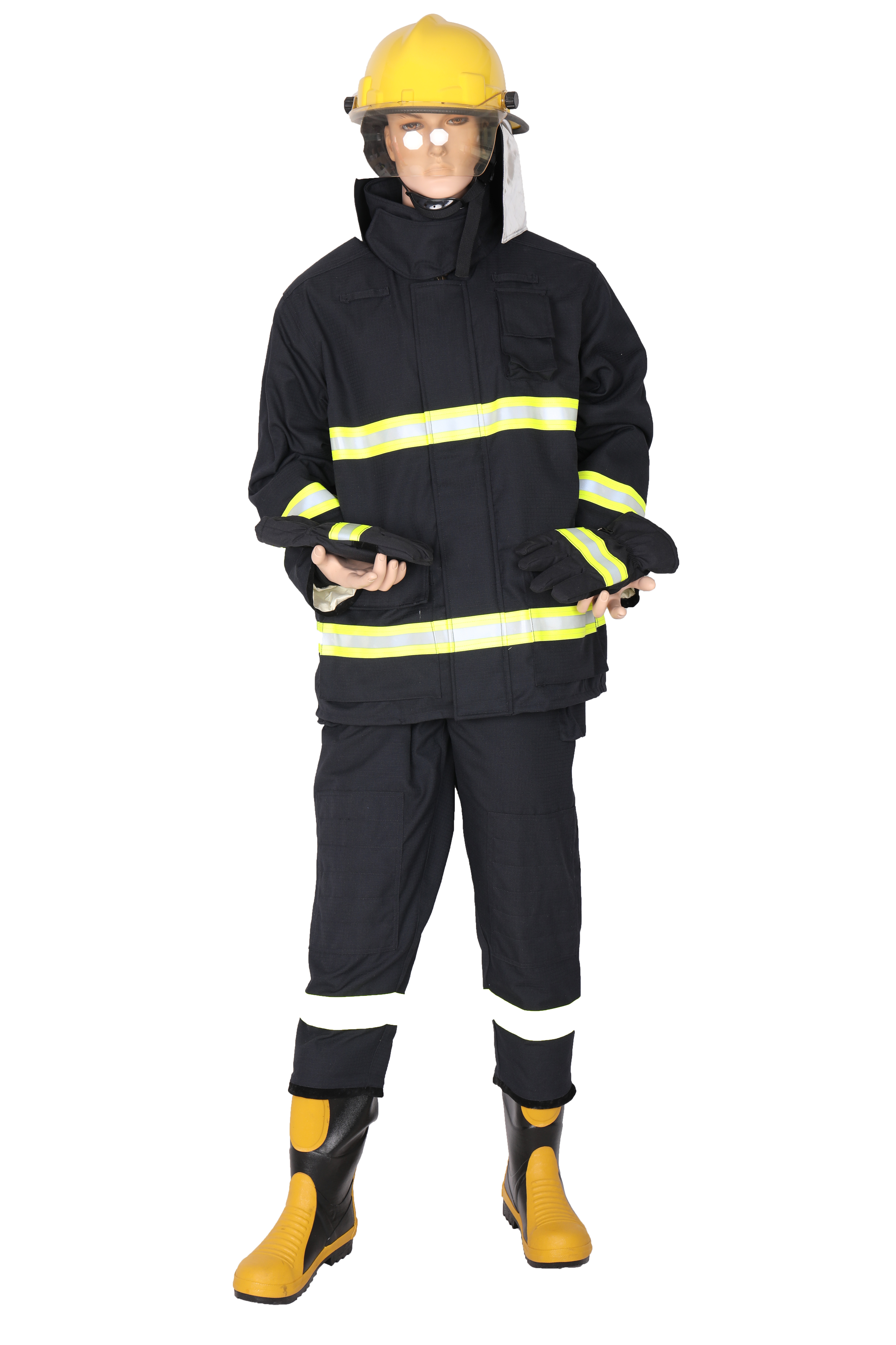 Factory safety Fire Fighting Equipments Heat Resistant Suit Fireman ...