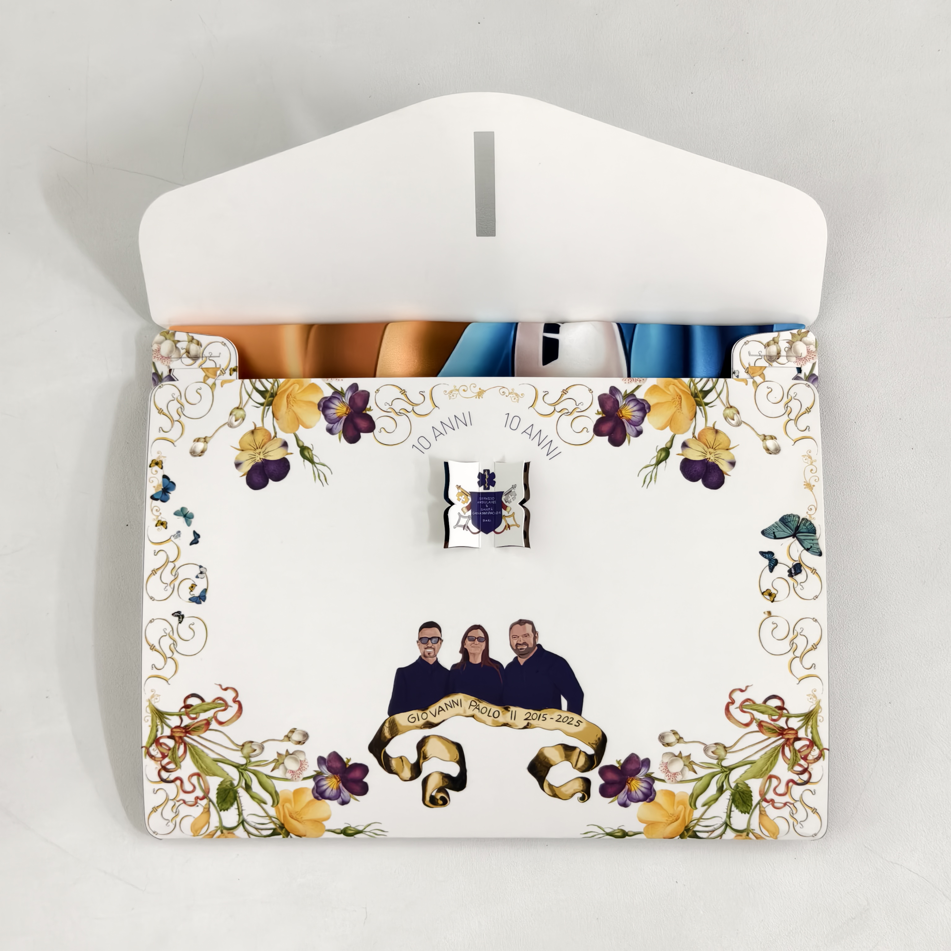 Packaging Custom Case: silk scarf butterfly buckle envelope paper box ...