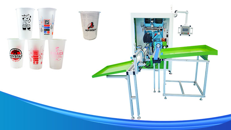 Full Automatic Multicolor Disposable Cup Screen Printing Machine ...