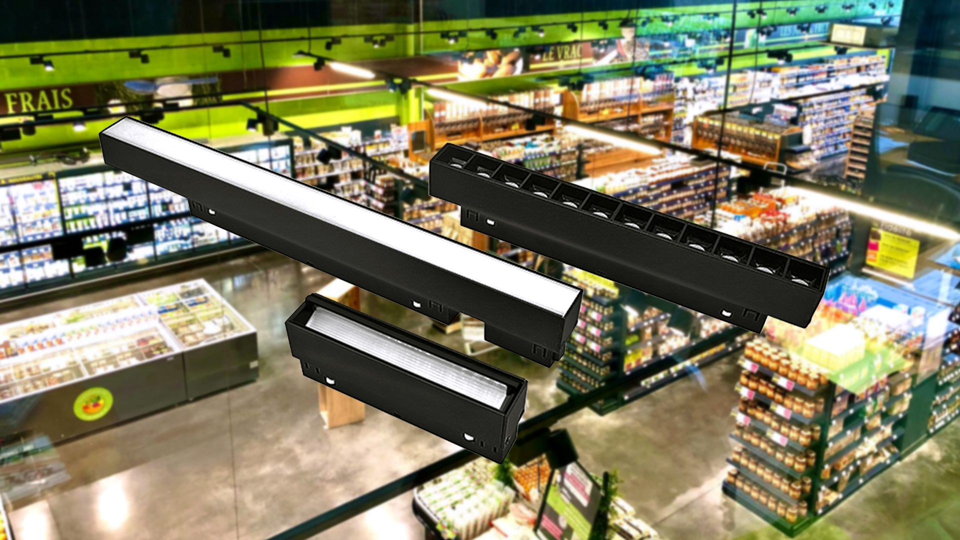 China Manufacturer Wholesale LED SMD/COB Magnetic Track Linear Light 7W ...