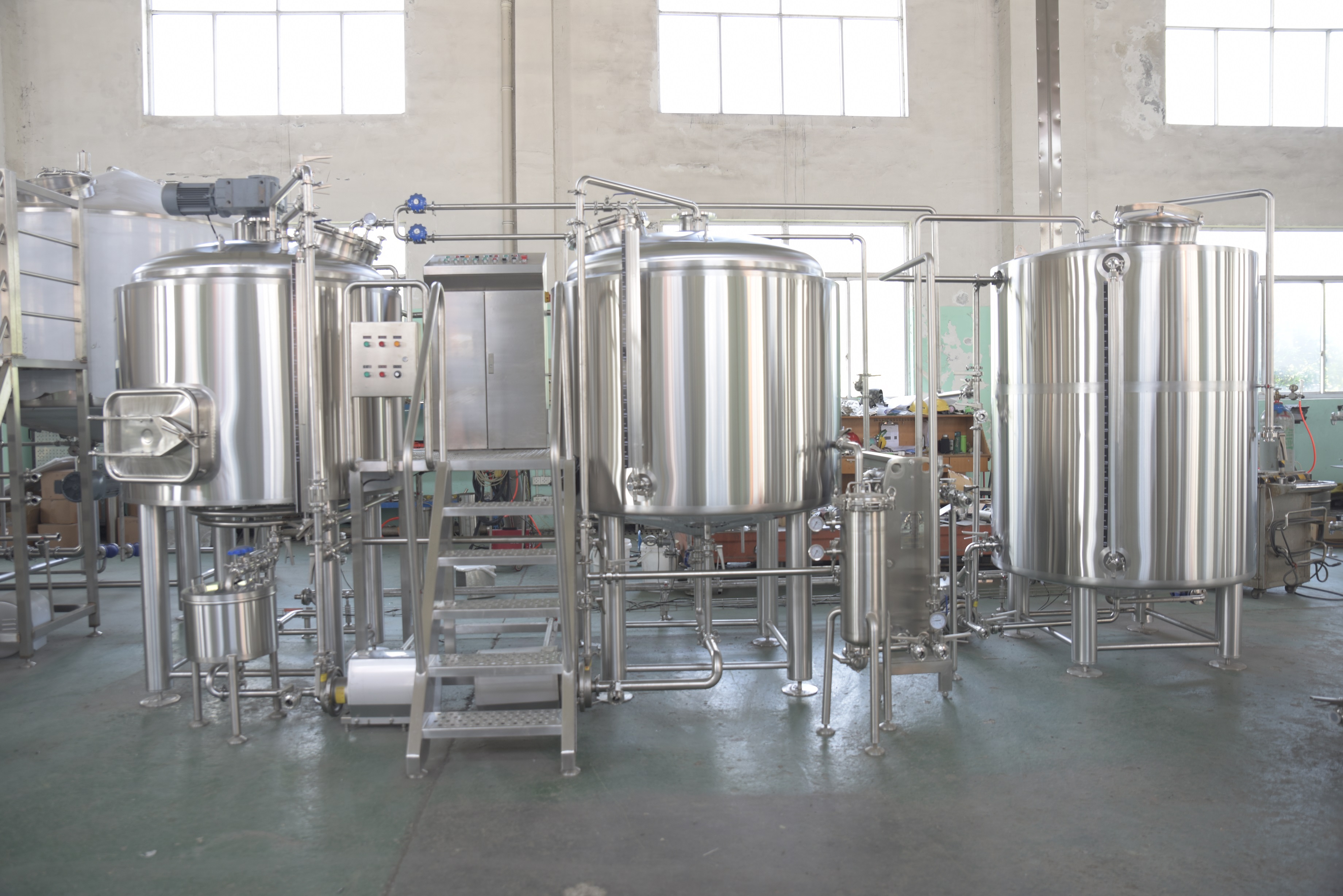 Customized NFE 1000L 2 Vessels Electric/Steam Brewery Equipment ...
