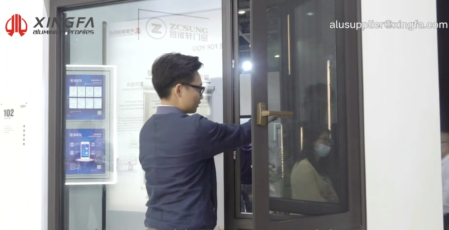 Xingfa 102 Casement Aluminium Window Extrusions XFB018