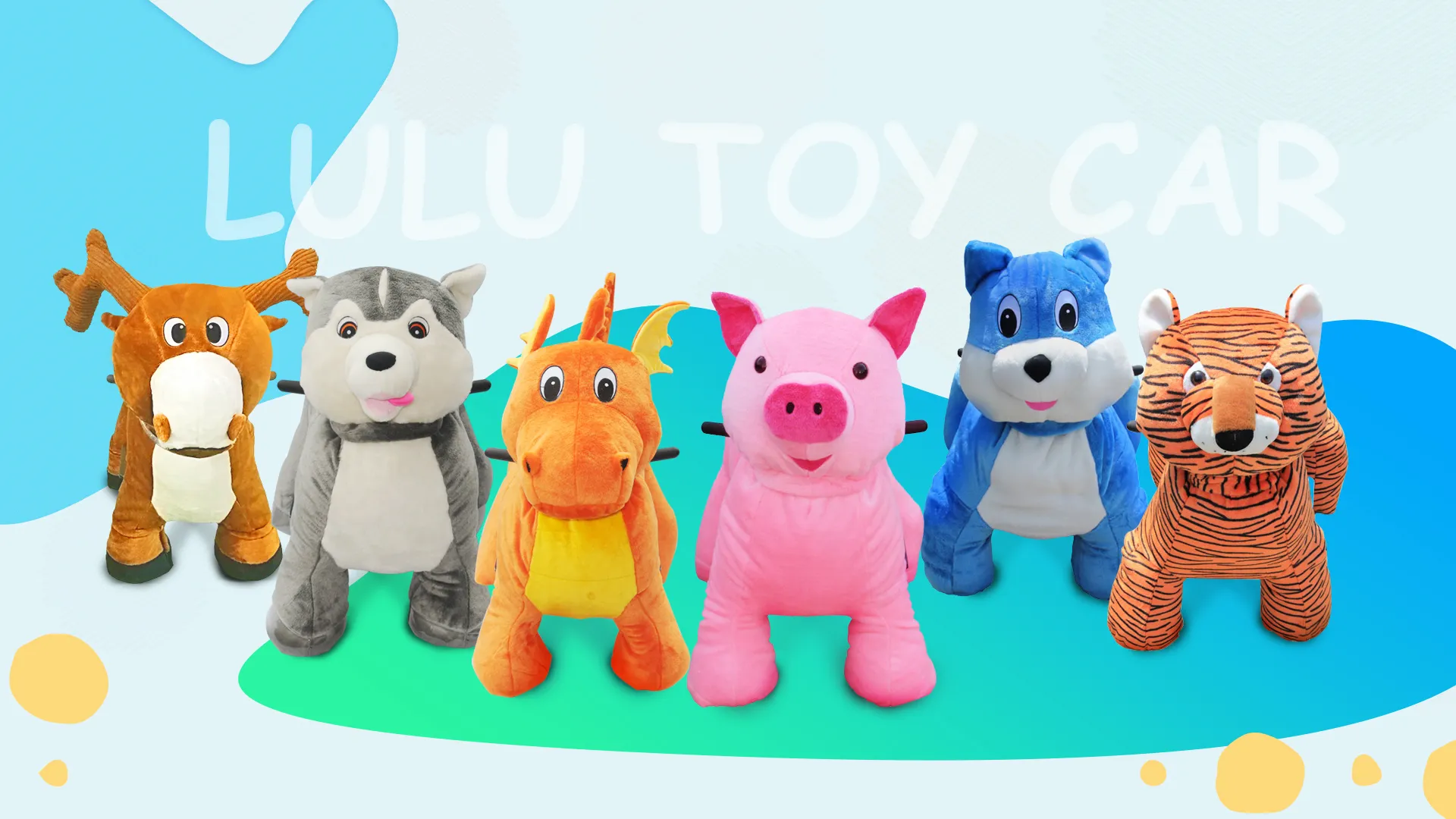 Electric Ride On Animals Toys Manufacturers | Lulu Toy Car