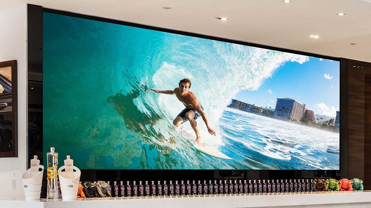 HD 2K 4K totally front service indoor LED video wall screen for meeting ...