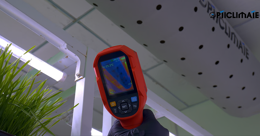 Indoor vertical farm climate control | OPTICLIMATE