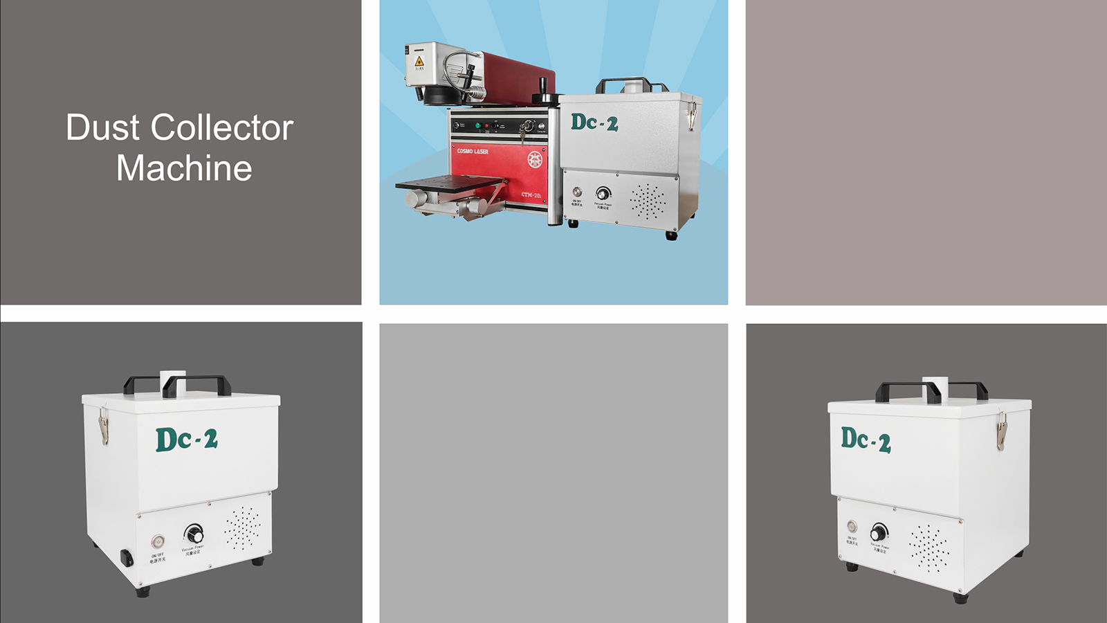 Small Size Dust Collector Machine | Model: Dc-2