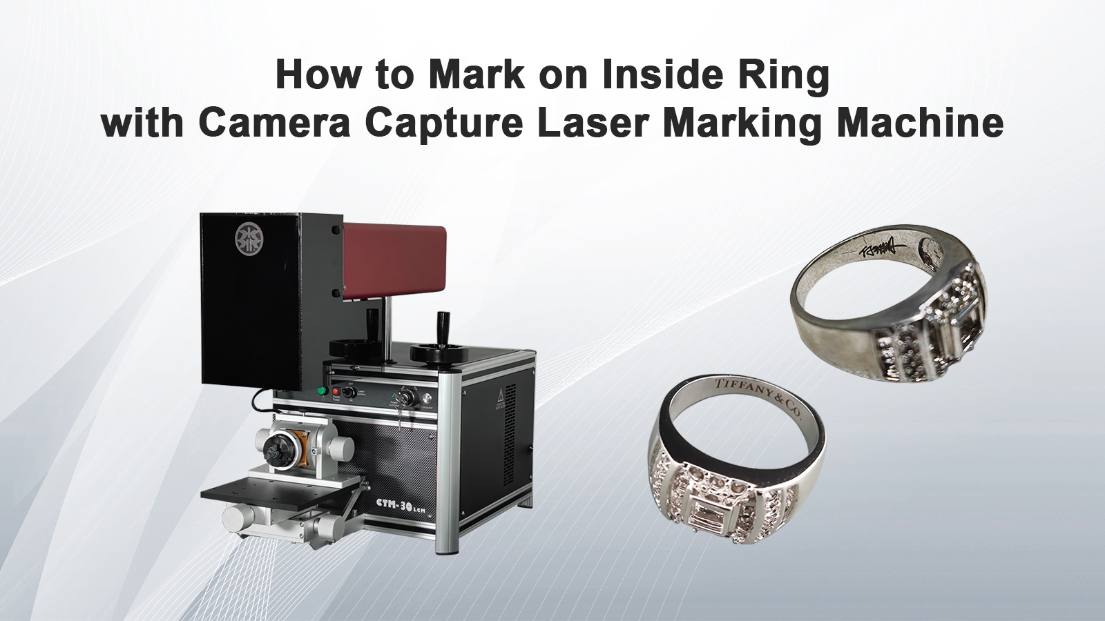 Tutorial Video | How to Mark on Inside Ring by CCD Visual Laser Marking ...