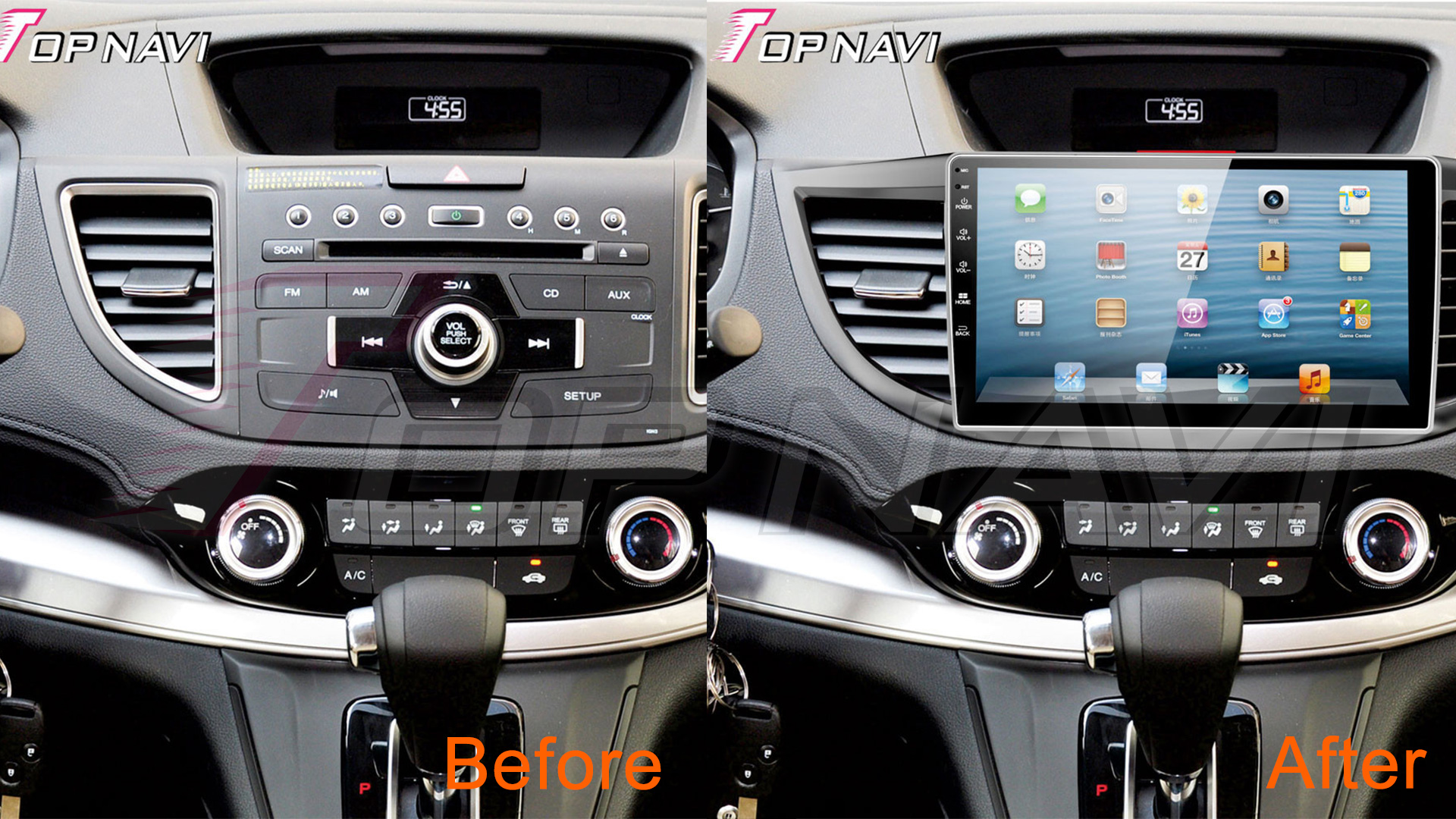 China Android Auto Radio For Honda CRV 2012-2016 Carplay Car Multimedia GPS 2din Wifi autoradio ...