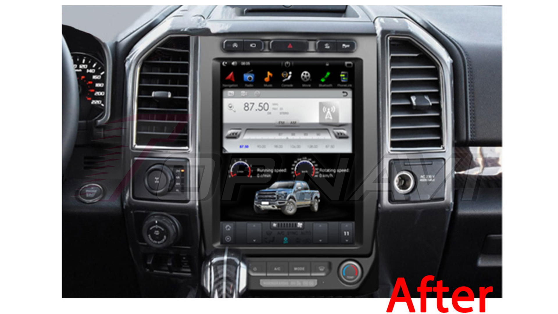 Android Car GPS Navigation 12.1inch for Ford Raptor F150 2015- 2019 ...