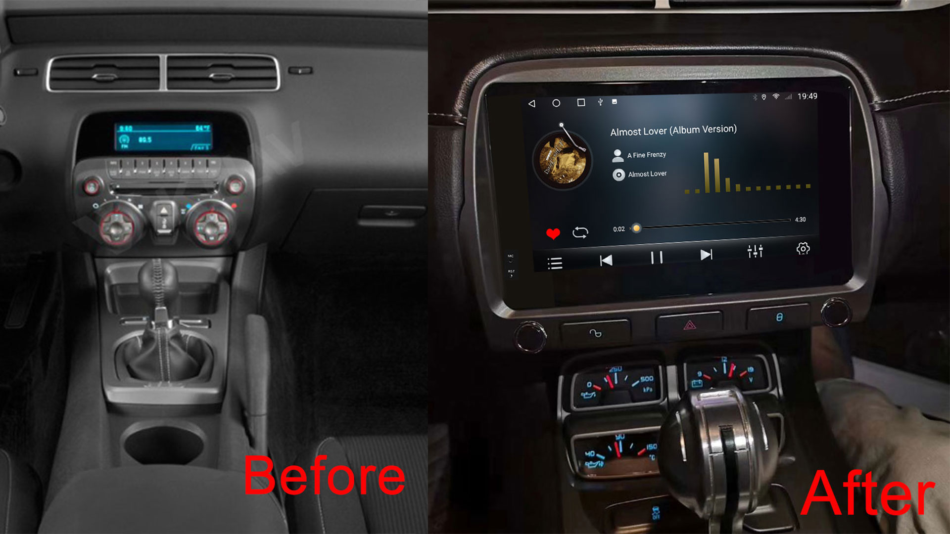 Android Car Radio Multimedia Video Player GPS Navigation Head Unit For ...