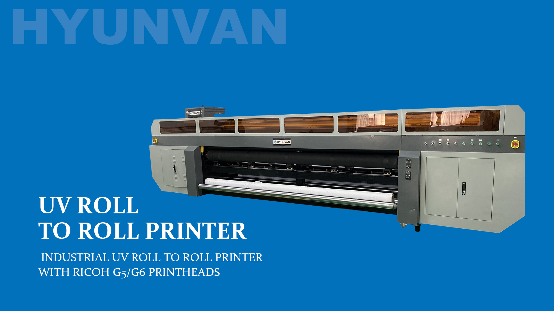 Best UV Roll To Roll Printer HYY-RF3200 | HYUNVAN