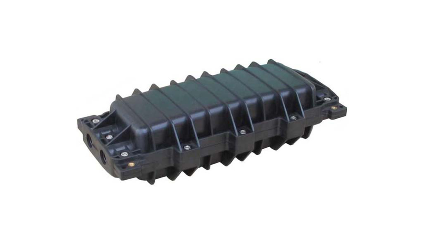 Black Splice FOSC Fiber Optic Closure GPJ 96 Core Dome Overhead Safety