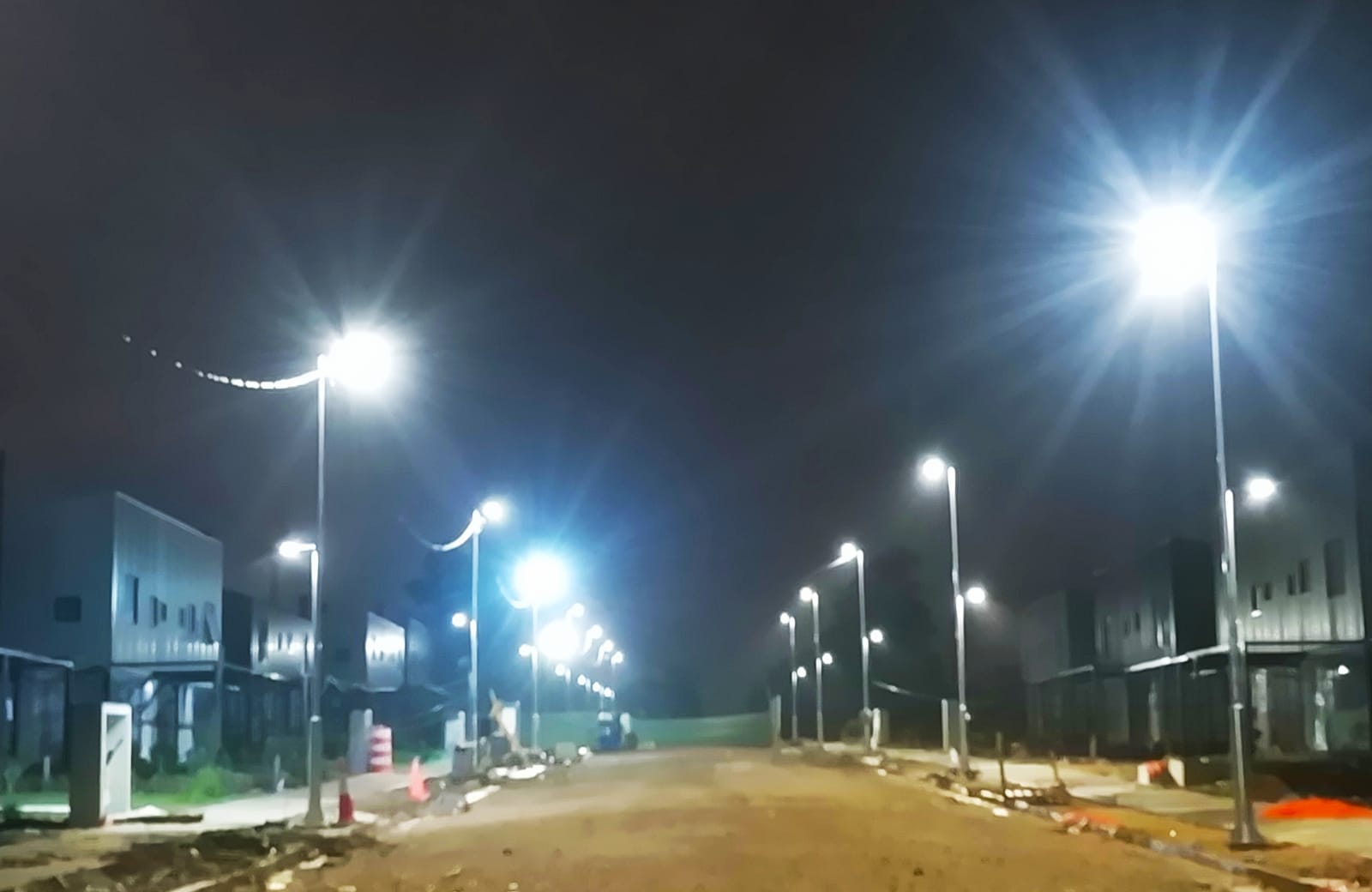 CHZ lighting led streetlight CHZ-ST29/ST25 for Uruguay road lighting project