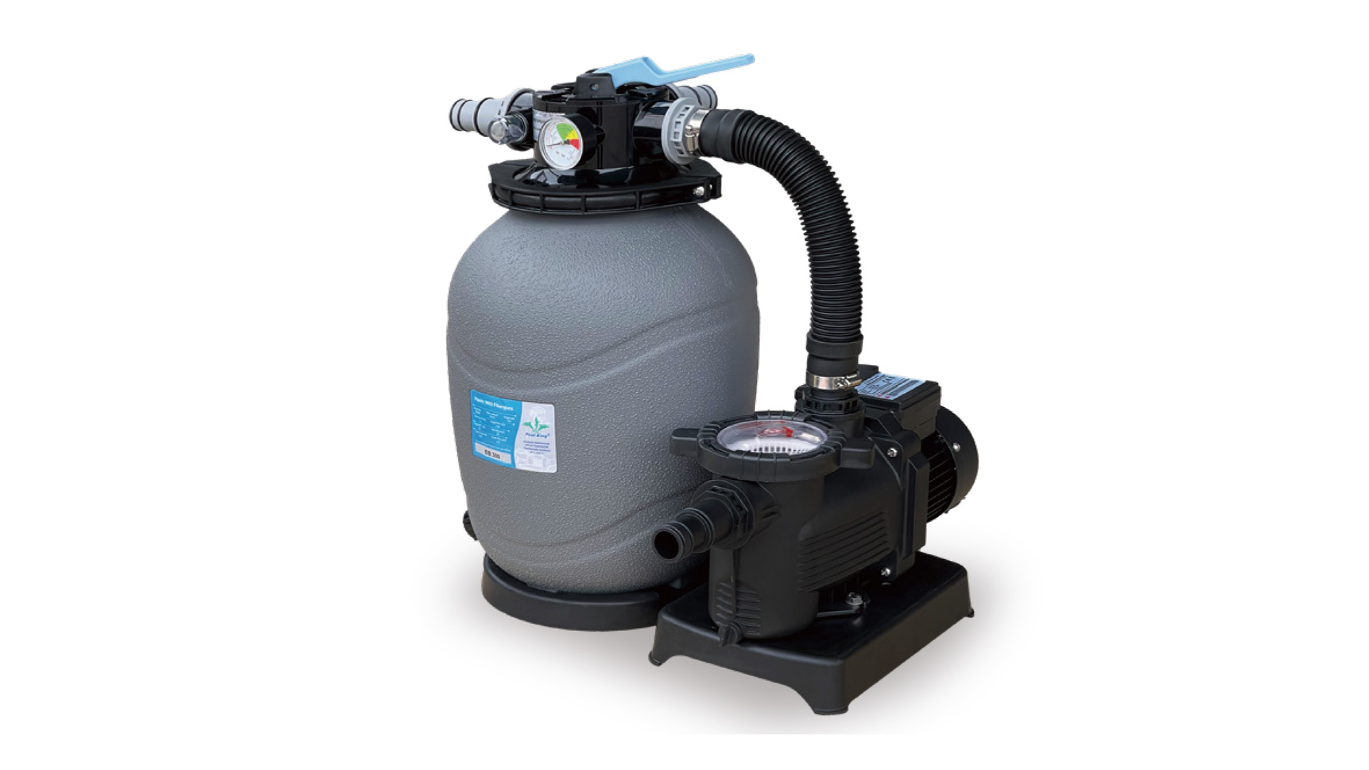 Poolking Commercial Sand Filter From 1200~3000mm For Commercial Pools
