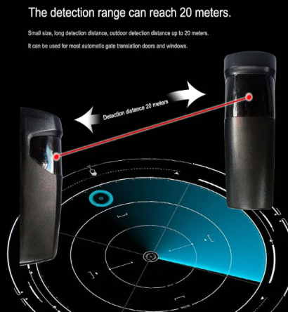 How to use automatic door photocell beam sensor ? | Yaoertai