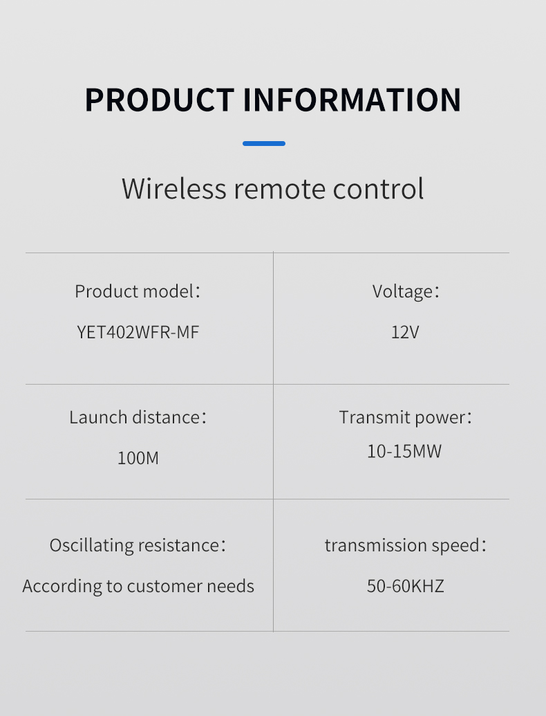 YET402WFR-MF wifi AC/DC9-30V RX-Multi NOTICE New 300-868MHz universal remote wifi reciever | Yet ...