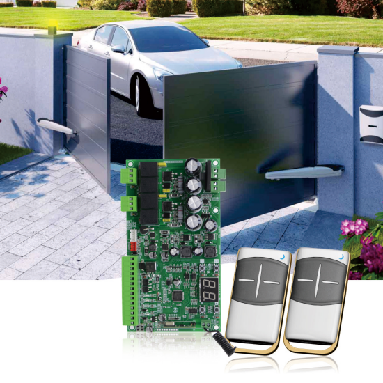 Control Board for Swing Gate 24V AC Double Door Motor Controller | Yet ...