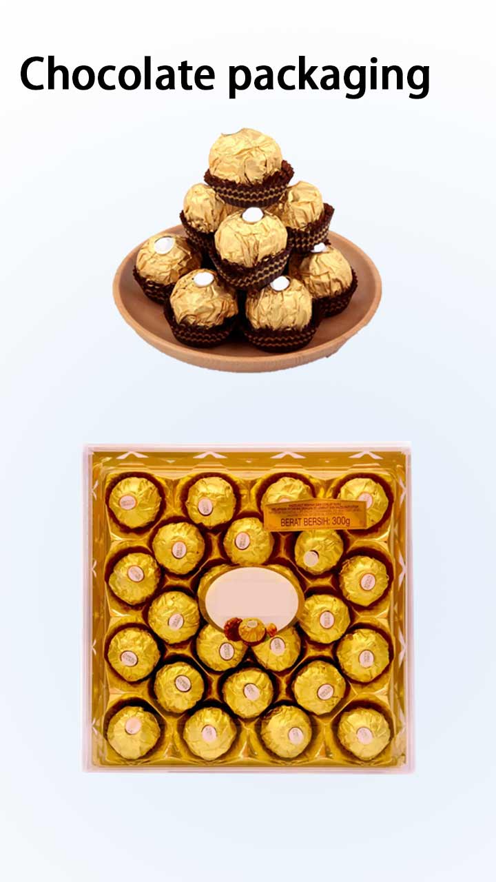 Fully Automatic Chocolate Packaging Machines High Speed